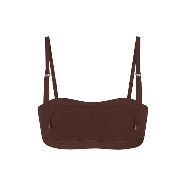 SKIMS Maternity Nursing Scoop Bralette | Light Neutral | | Fits Everybody - Cocoa