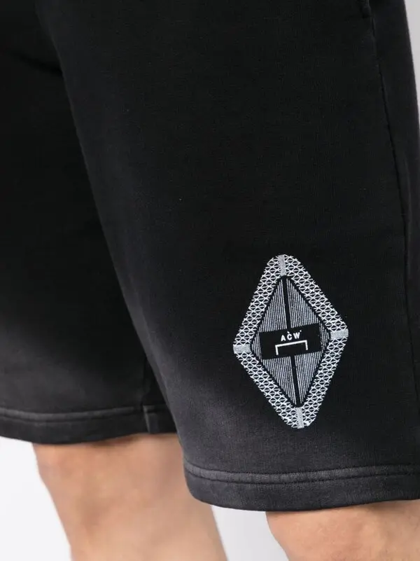 A-COLD-WALL* Elasticated-waist Track Shorts - Black