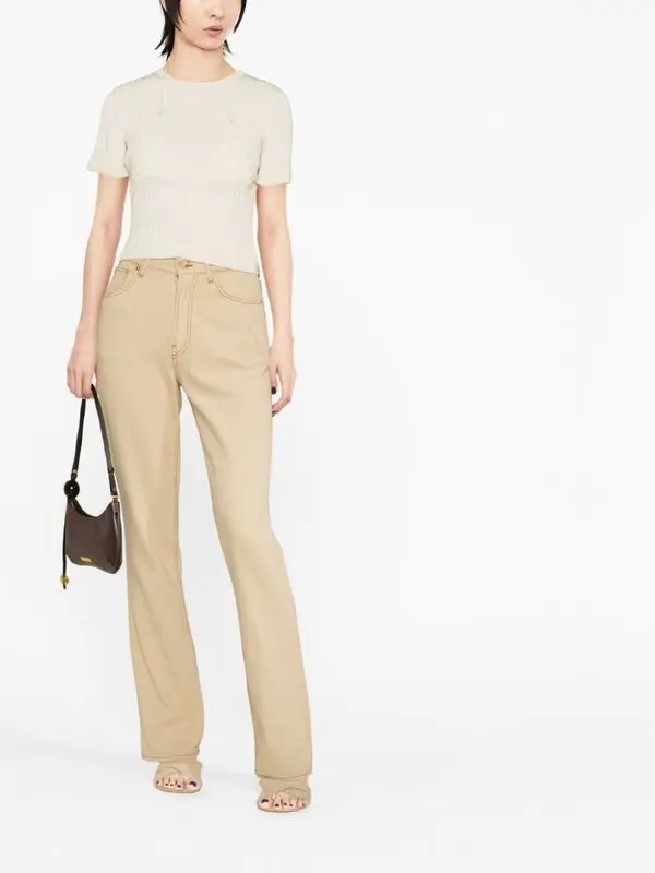 Jacquemus La Maille Bikini Cropped Top