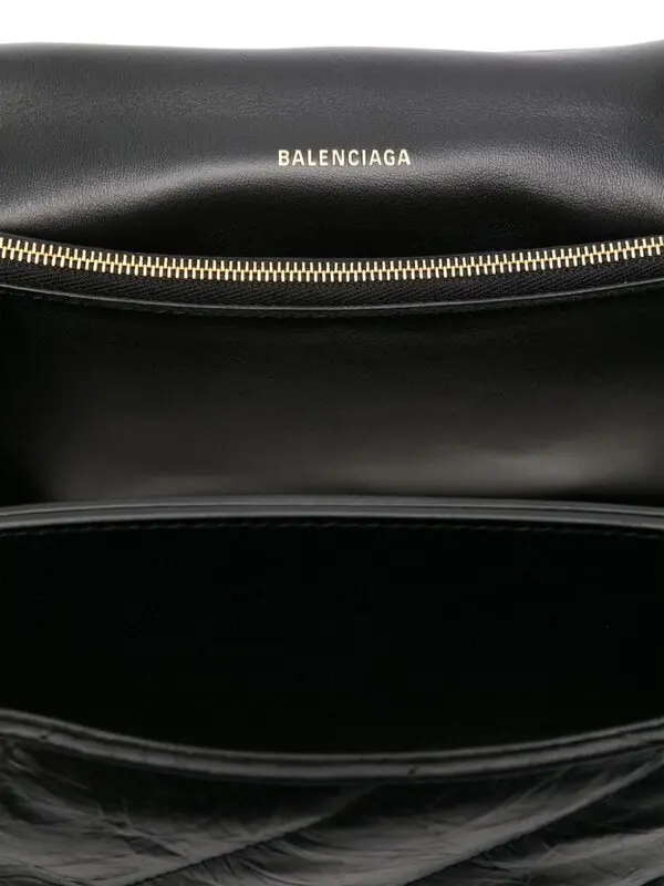Balenciaga Crush Quilted Shoulder Bag