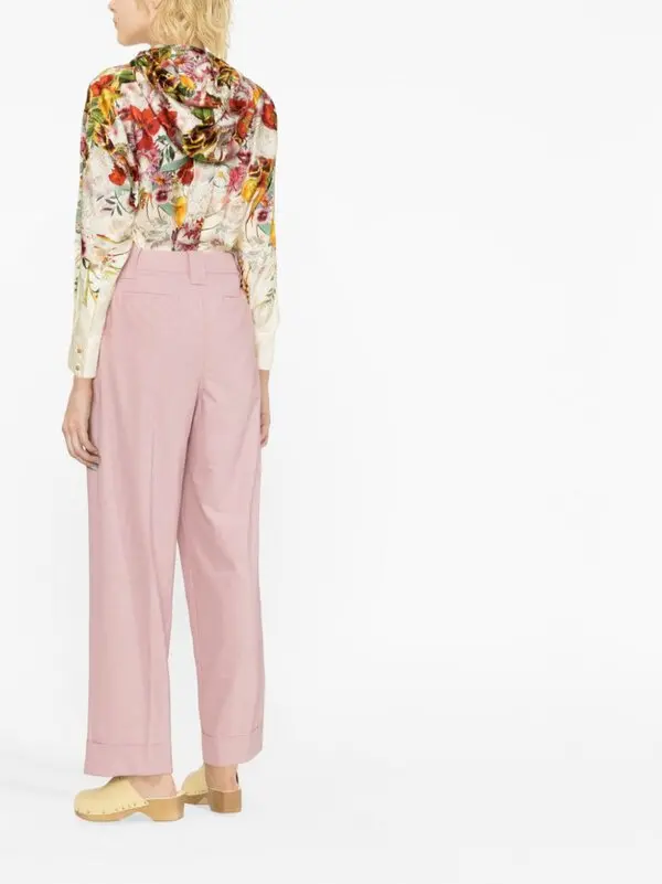 Zimmermann Elka Poppy-print Silk Blouse