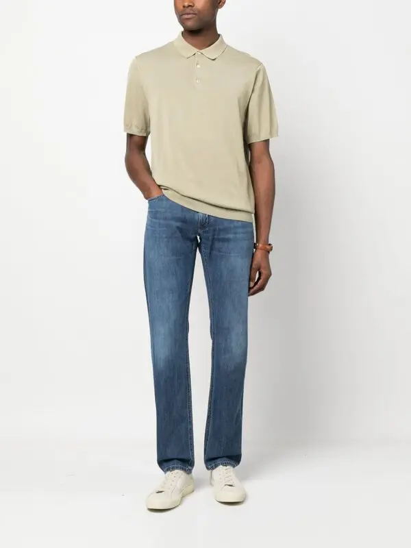 Brioni Straight-leg Cotton Trousers