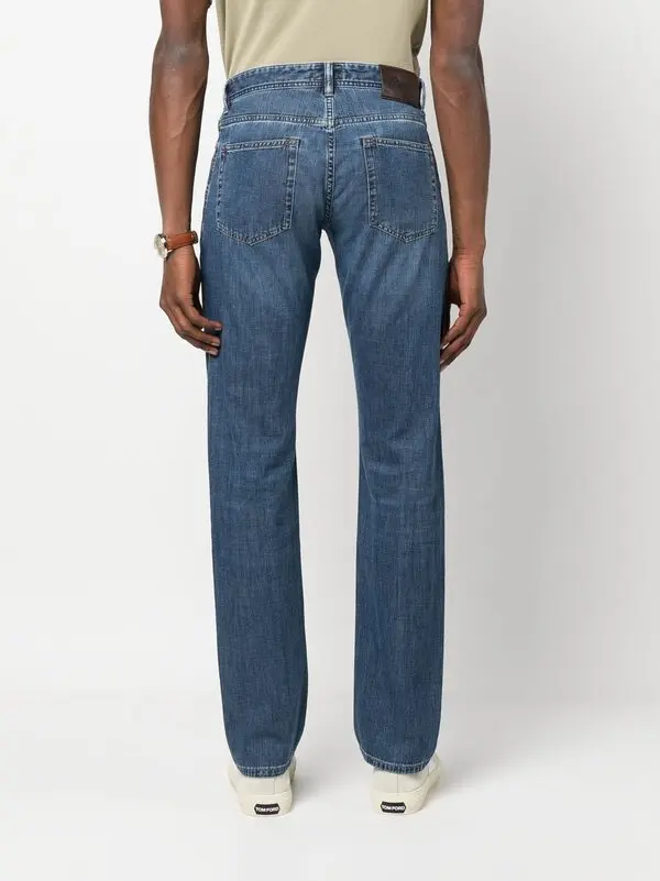 Brioni Straight-leg Cotton Trousers