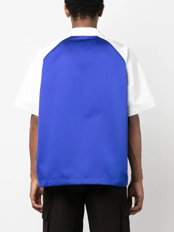 Palm Angels Logo-embroidered Bowling Shirt