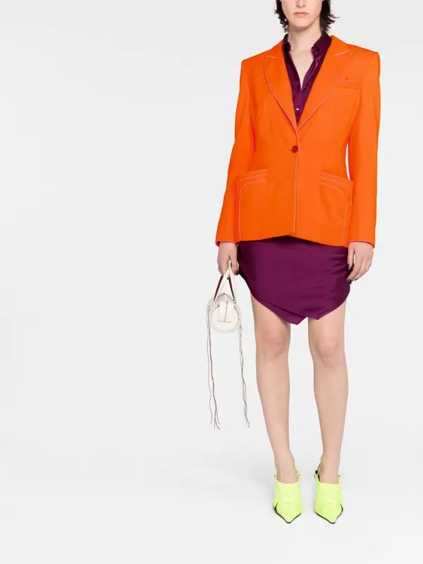 VIVIENNE WESTWOOD Multiple-pocket Single-breasted Blazer
