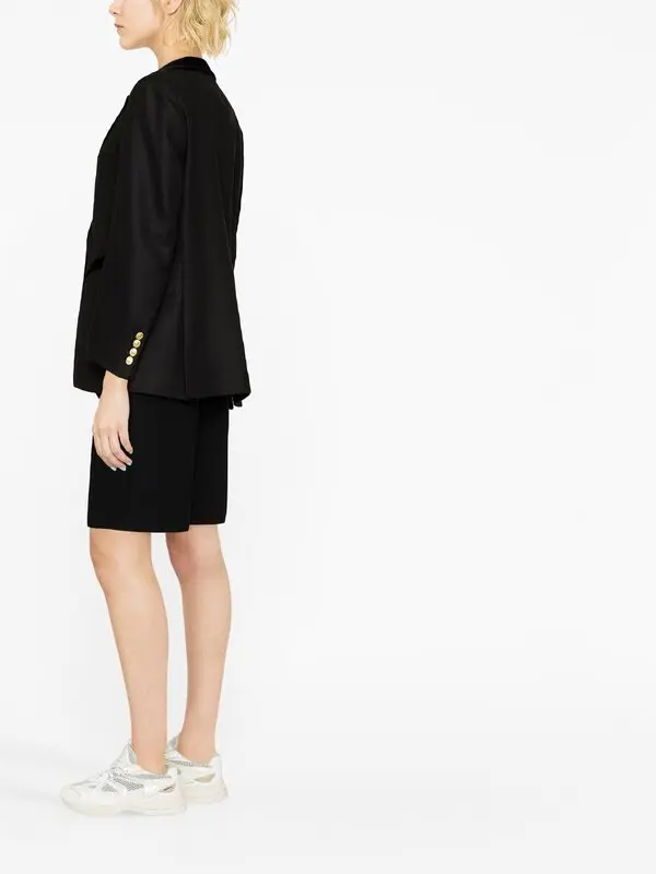 BLAZÉ MILANO Tailored Double-breasted Blazer - Black