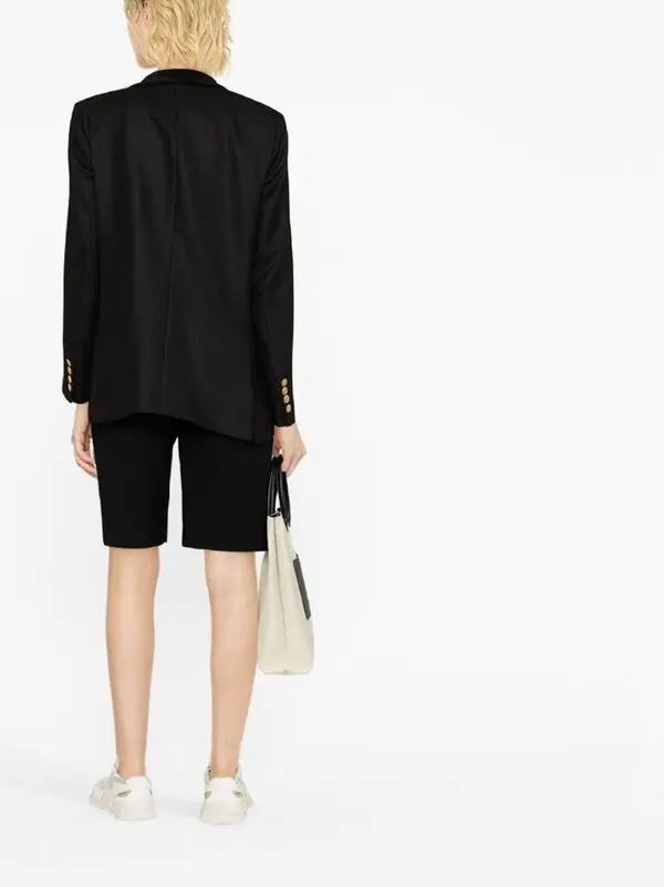 BLAZÉ MILANO Tailored Double-breasted Blazer - Black