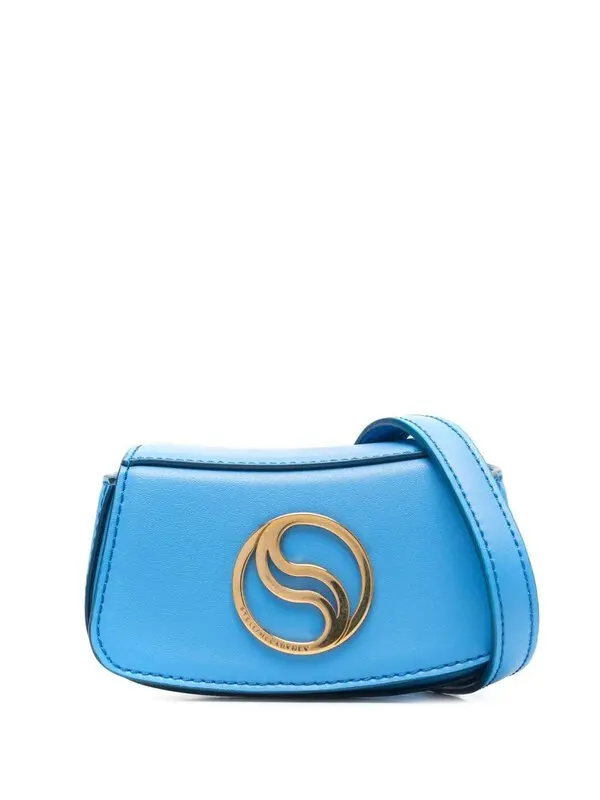 Stella Mccartney S-Wave Belt Bag In Blue - 50% Off  display picture 1