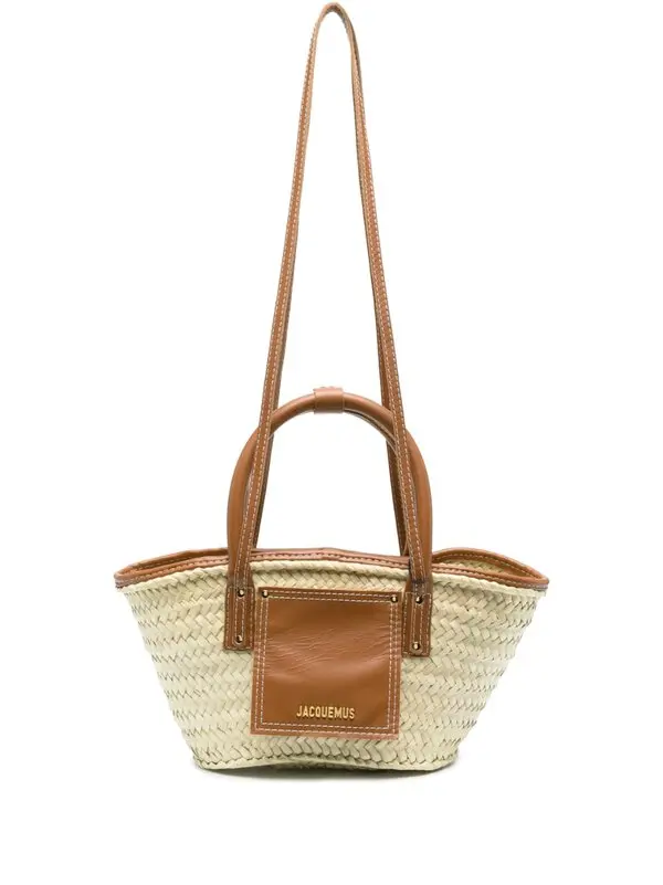 Jacquemus Le Petit Panier Soli Tote - Neutrals