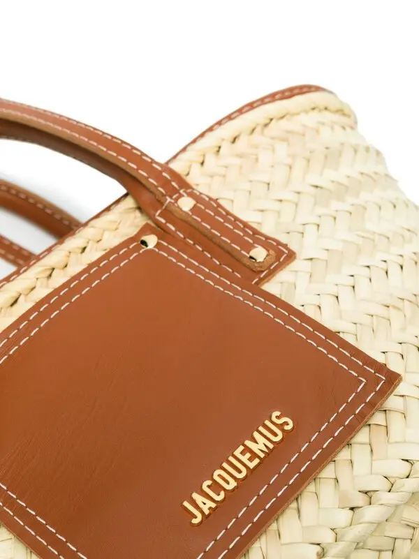 Jacquemus Le Petit Panier Soli Tote - Neutrals