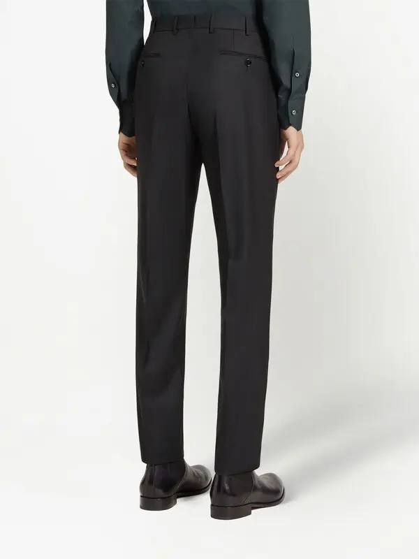 Zegna 15milmil15 Tailored Trousers - Black