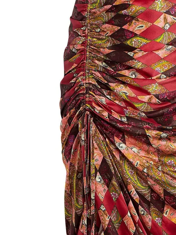 Cinq À Sept Elliana Silk Asymmetric Dress