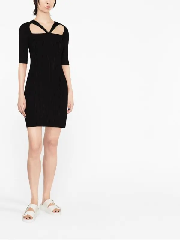 GANNI Cut-out Minidress