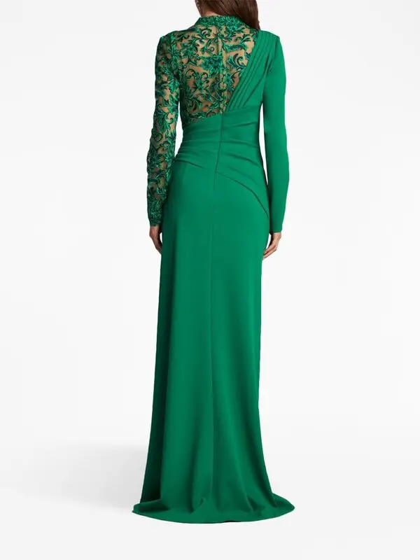 Tadashi Shoji Petra Draped Gown