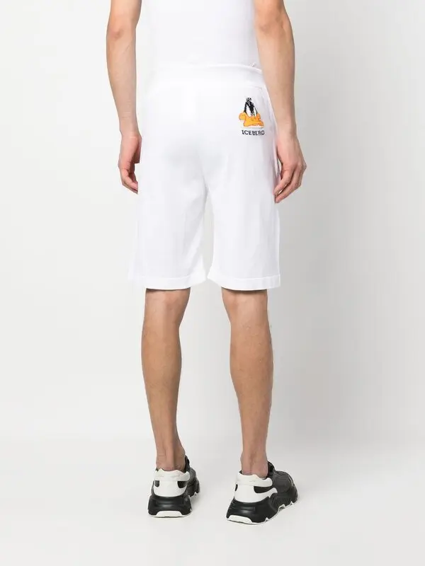 Iceberg Logo-print Track Shorts