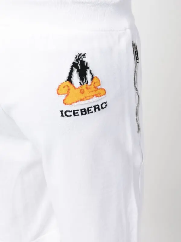 Iceberg Logo-print Track Shorts