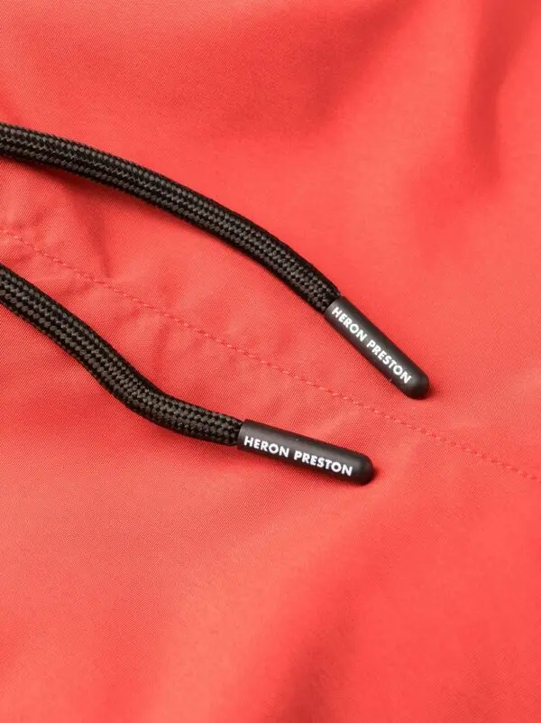 Heron Preston Logo-patch Drawstring Swim Shorts