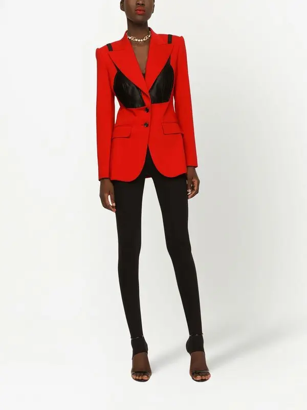 Dolce & Gabbana Bustier-panel Tailored Blazer