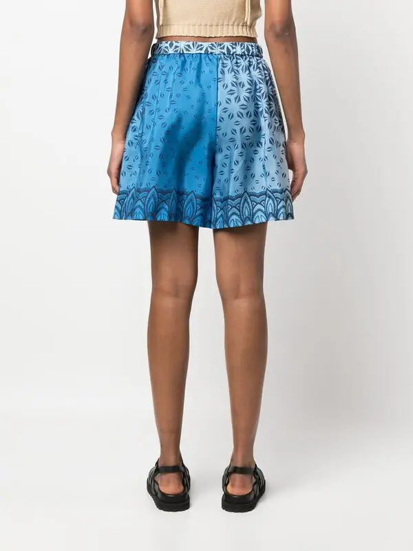 Alberta Ferretti Tonal-design Shorts