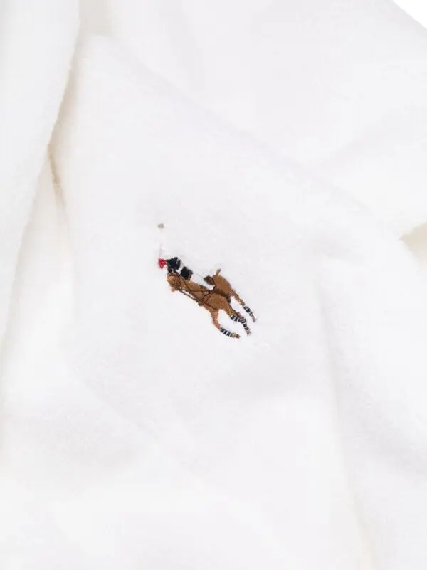 Polo Ralph Lauren Cotton Dressing Gown - White