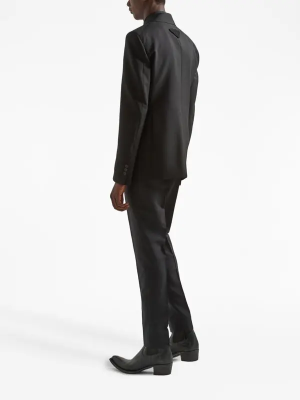 Prada Single-breasted Mohair-wool Blazer