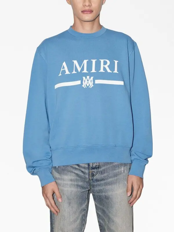 Amiri M.a. Bar Logo Print Sweatshirt