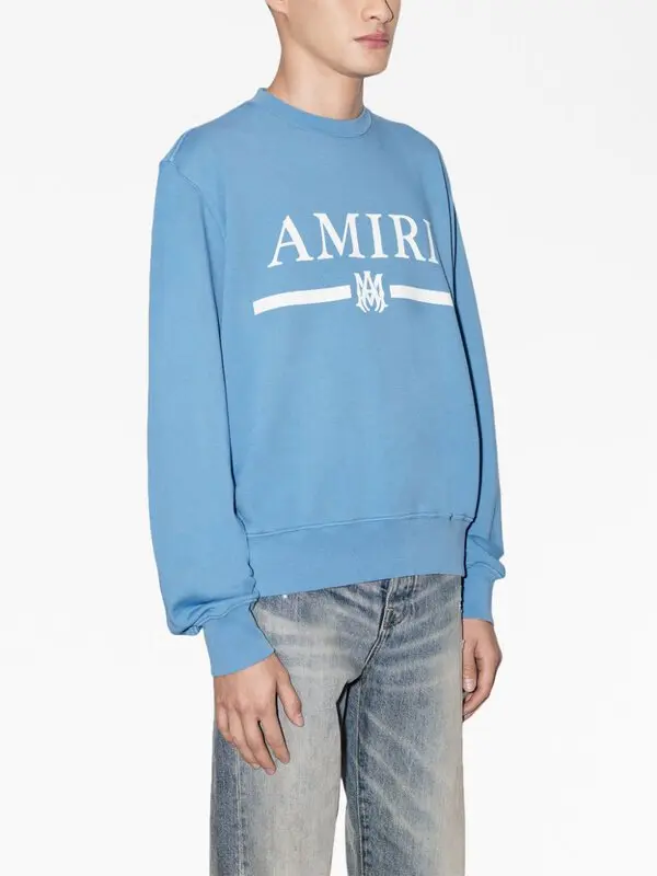 Amiri M.a. Bar Logo Print Sweatshirt