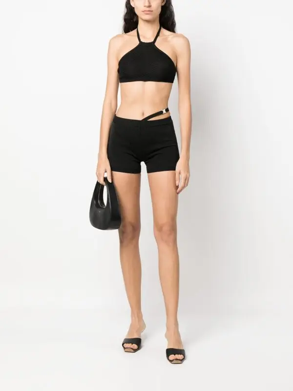 1017 Alyx 9sm Knitted Buckle Top - Black
