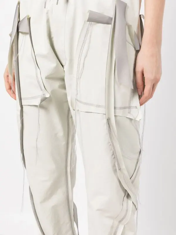 SULVAM Panelled Nylon Trousers