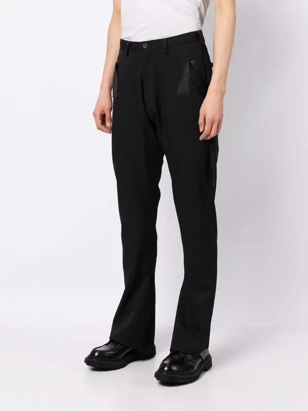 SULVAM Straight-leg Wool Trousers