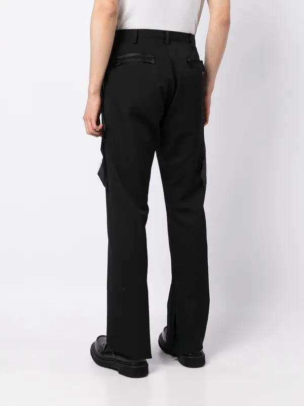 SULVAM Straight-leg Wool Trousers