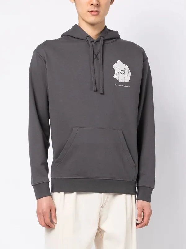 OBJECTS IV LIFE Logo-print Cotton Hoodie