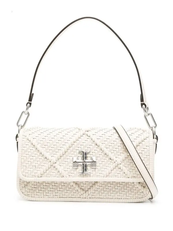 Tory Burch Small Kira Woven Shoulder Bag
