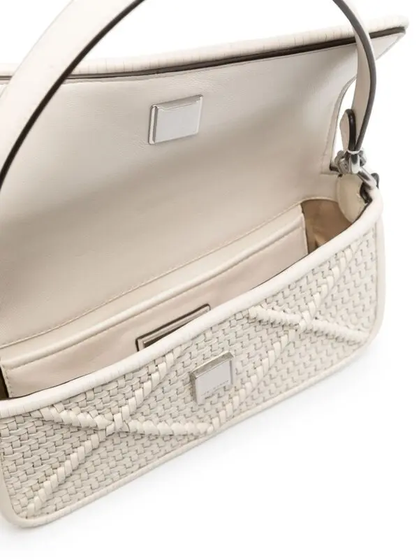 Tory Burch Small Kira Woven Shoulder Bag