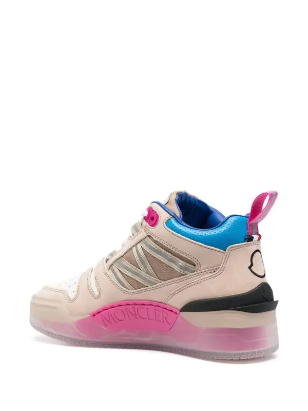 Moncler Pivot High-top Sneakers - Neutrals