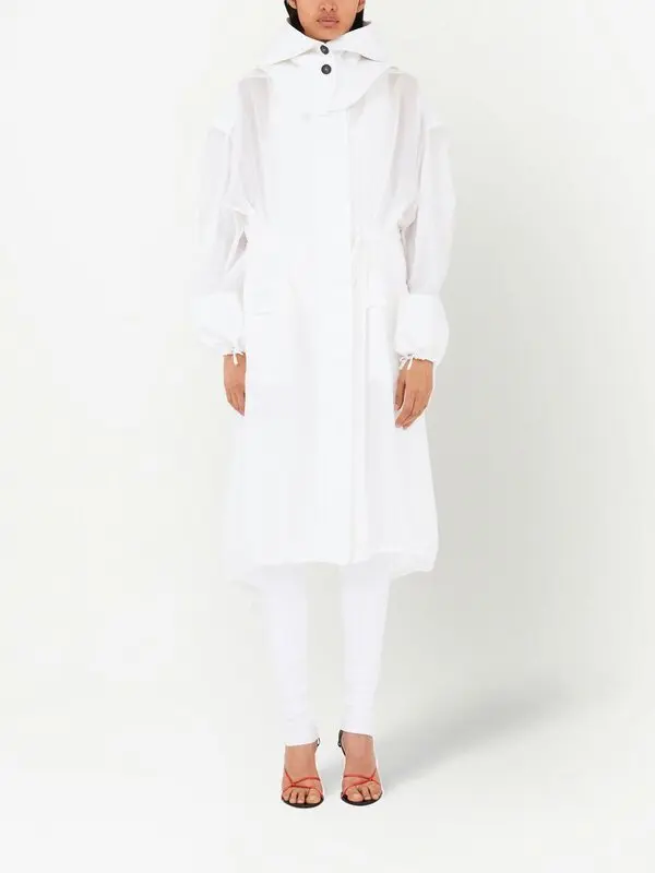 FERRAGAMO Unlined Organza Trench