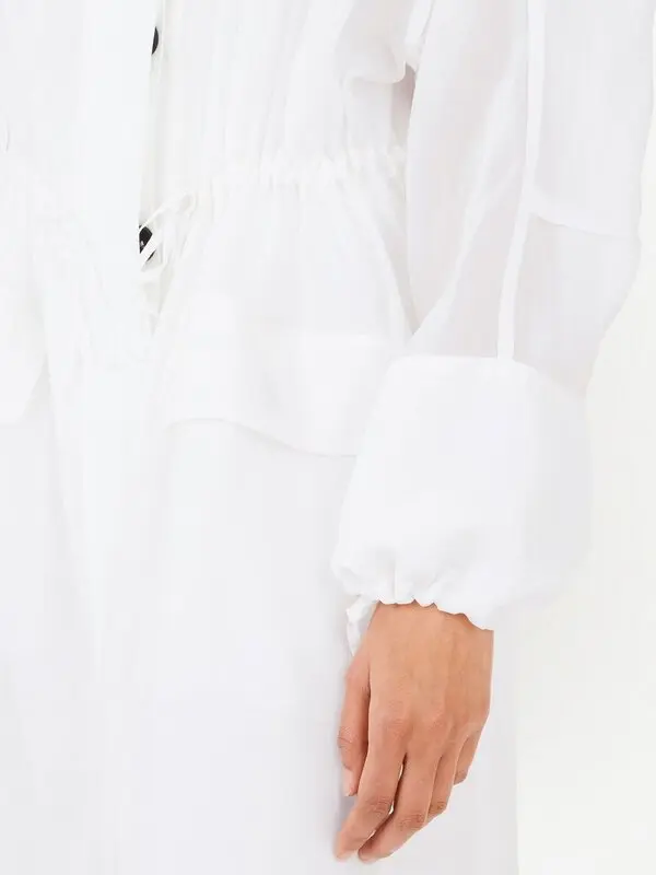 FERRAGAMO Unlined Organza Trench