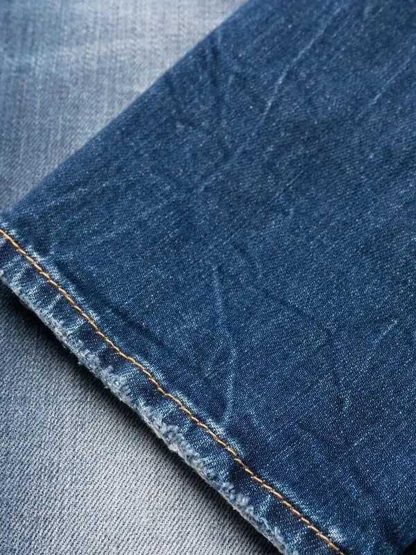 Dsquared2 Distressed Cropped Jeans - Blue