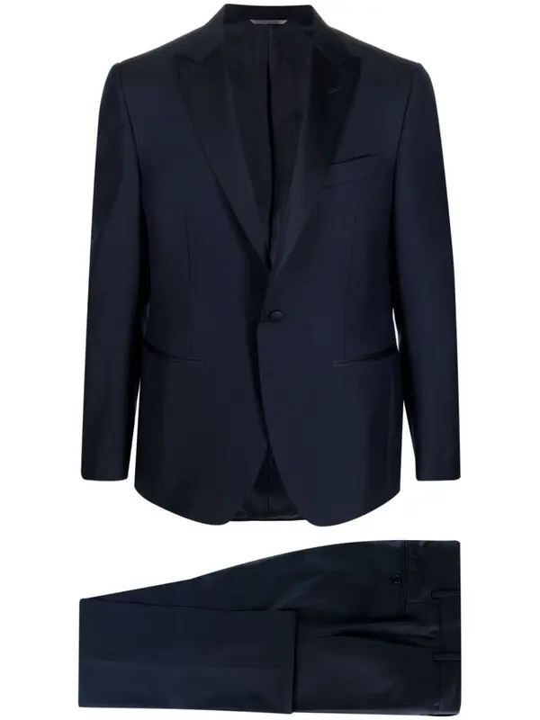 Canali Single-breasted Wool Dinner Suit