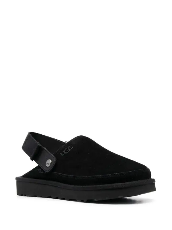 UGG Goldencoast Suede Clogs - Black