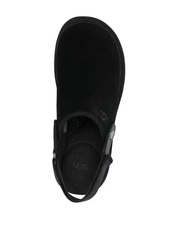 UGG Goldencoast Suede Clogs - Black