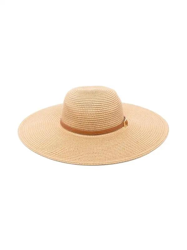 Melissa Odabash Jemima Woven Sun Hat - Neutrals