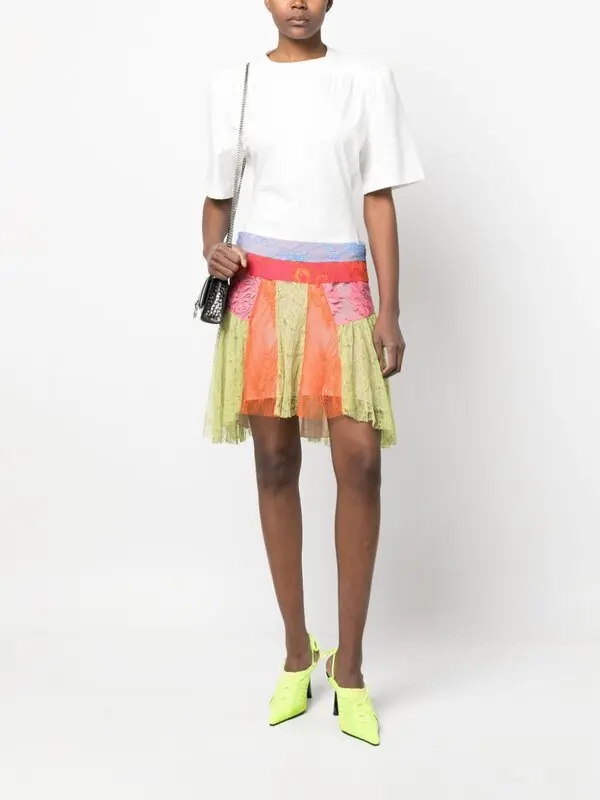 Dsquared2 Chantilly-lace Asymmetric Skirt
