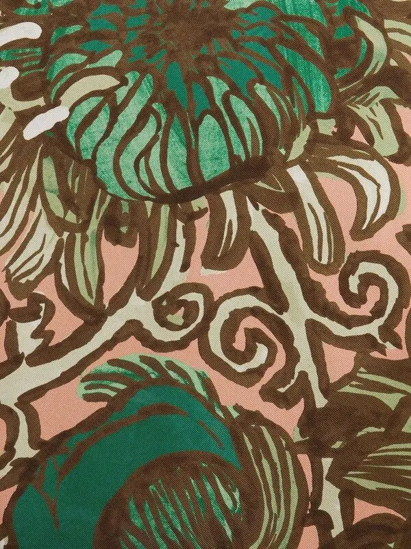 La DoubleJ Magnifico Floral-print Maxi Dress - Neutrals
