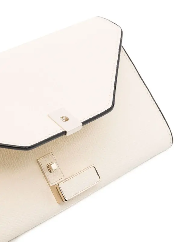 VALEXTRA Chain-strap Shoulder Bag - White