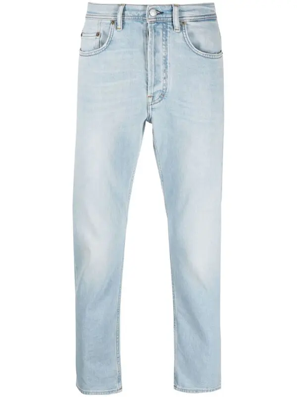 Acne Studios Cropped Slim-fit Jeans