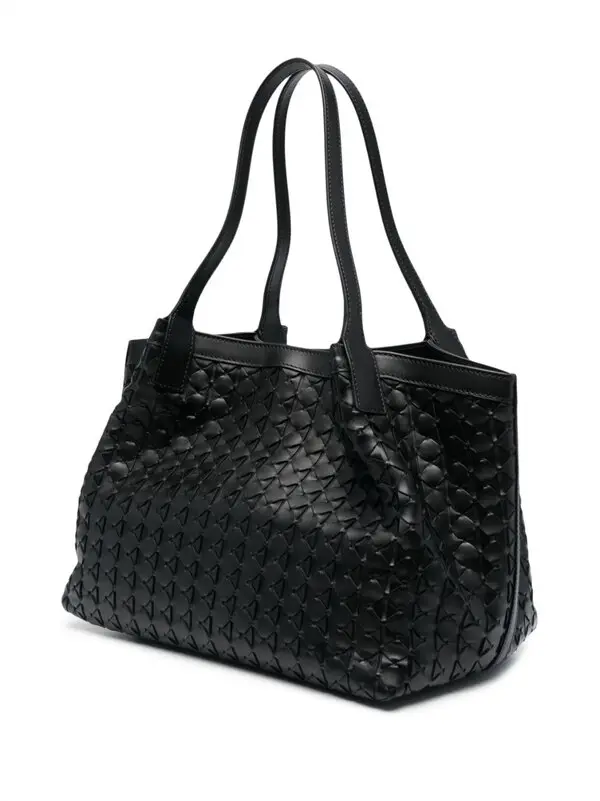 SERAPIAN Mini Secret Mosaico Handbag - Black