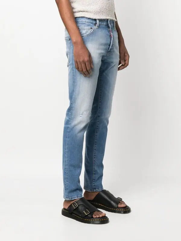 Dsquared2 Slim-cut Light Wash Jeans