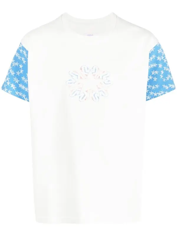 ERL Star-print Short-sleeve T-shirt - White