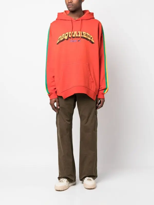 Dsquared2 Logo-print Cotton Hoodie